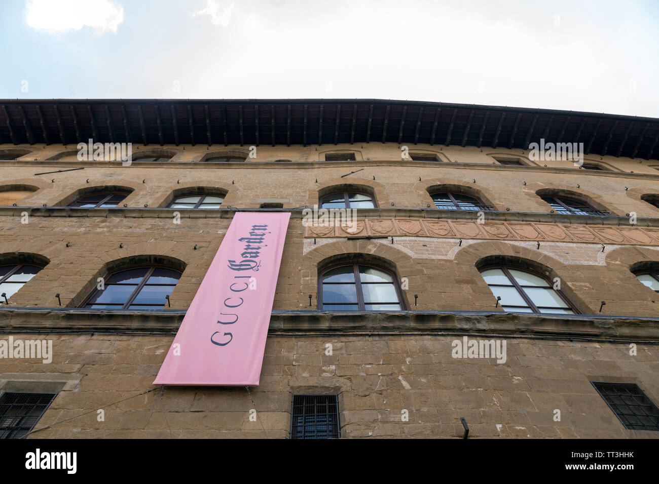 Gucci Museum in Florence, Italy. Facade of the building Stock Photo - Alamy
