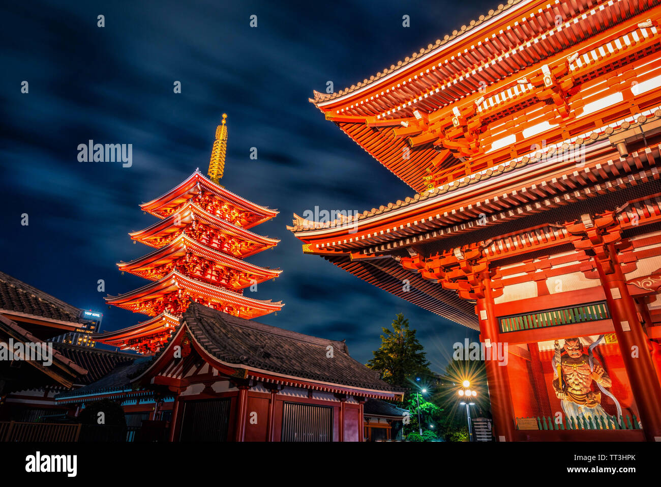 Sensoji Temple Night