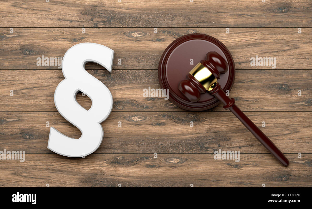 Paragraph Symbol - Illustration Stock Photo - Alamy