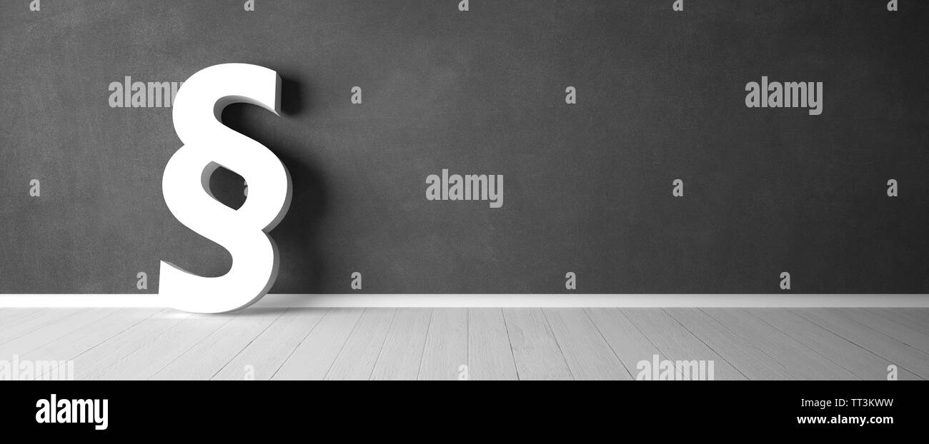 Paragraph Symbol - Illustration Stock Photo - Alamy