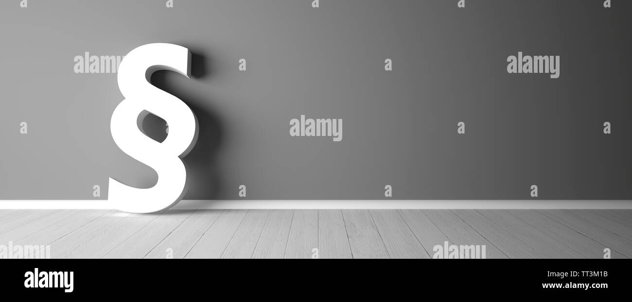 Paragraph Symbol - Illustration Stock Photo - Alamy