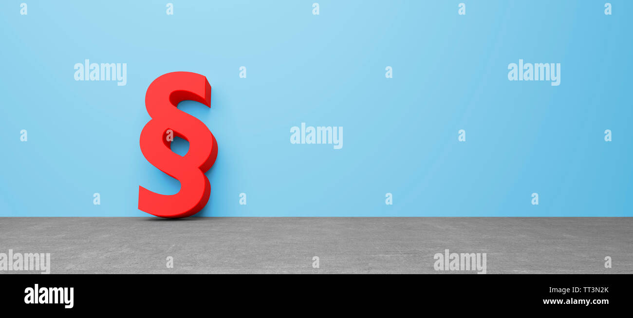 Paragraph Symbol - Illustration Stock Photo - Alamy