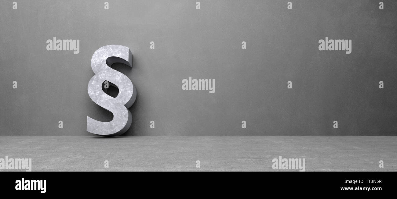 Paragraph Symbol - Illustration Stock Photo - Alamy