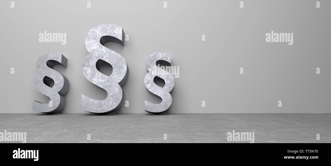 Paragraph Symbol - Illustration Stock Photo - Alamy