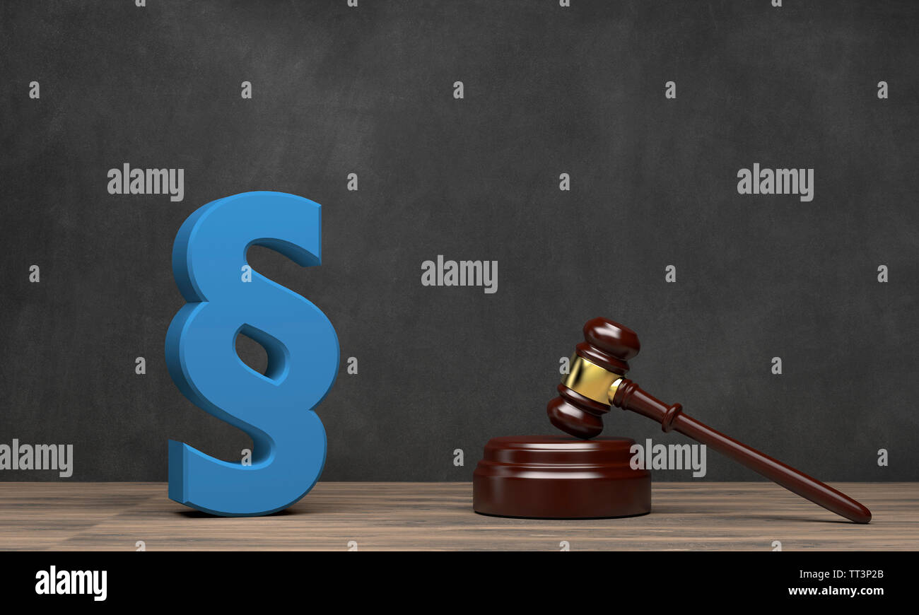 Paragraph Symbol - Illustration Stock Photo - Alamy