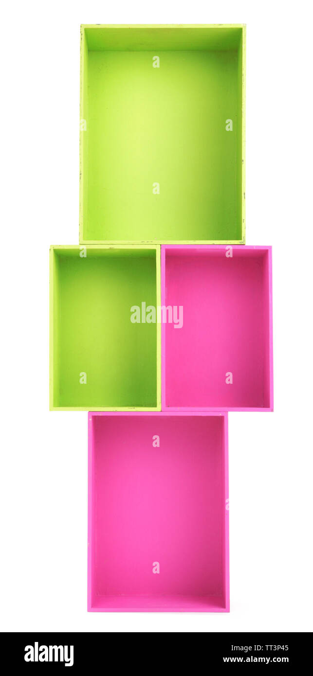 Four rectangular boxes hi-res stock photography and images - Alamy