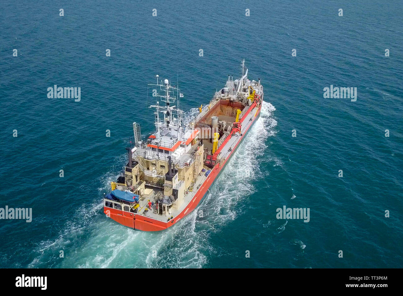 Dredger ship hi-res stock photography and images - Alamy