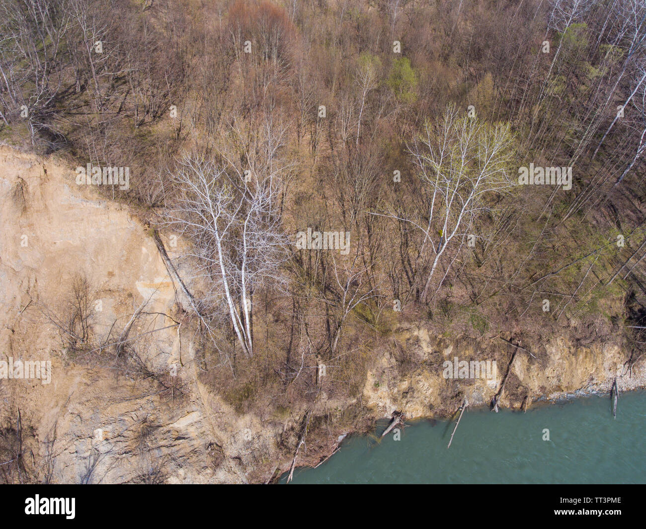 Steep clay cliff hi-res stock photography and images - Alamy