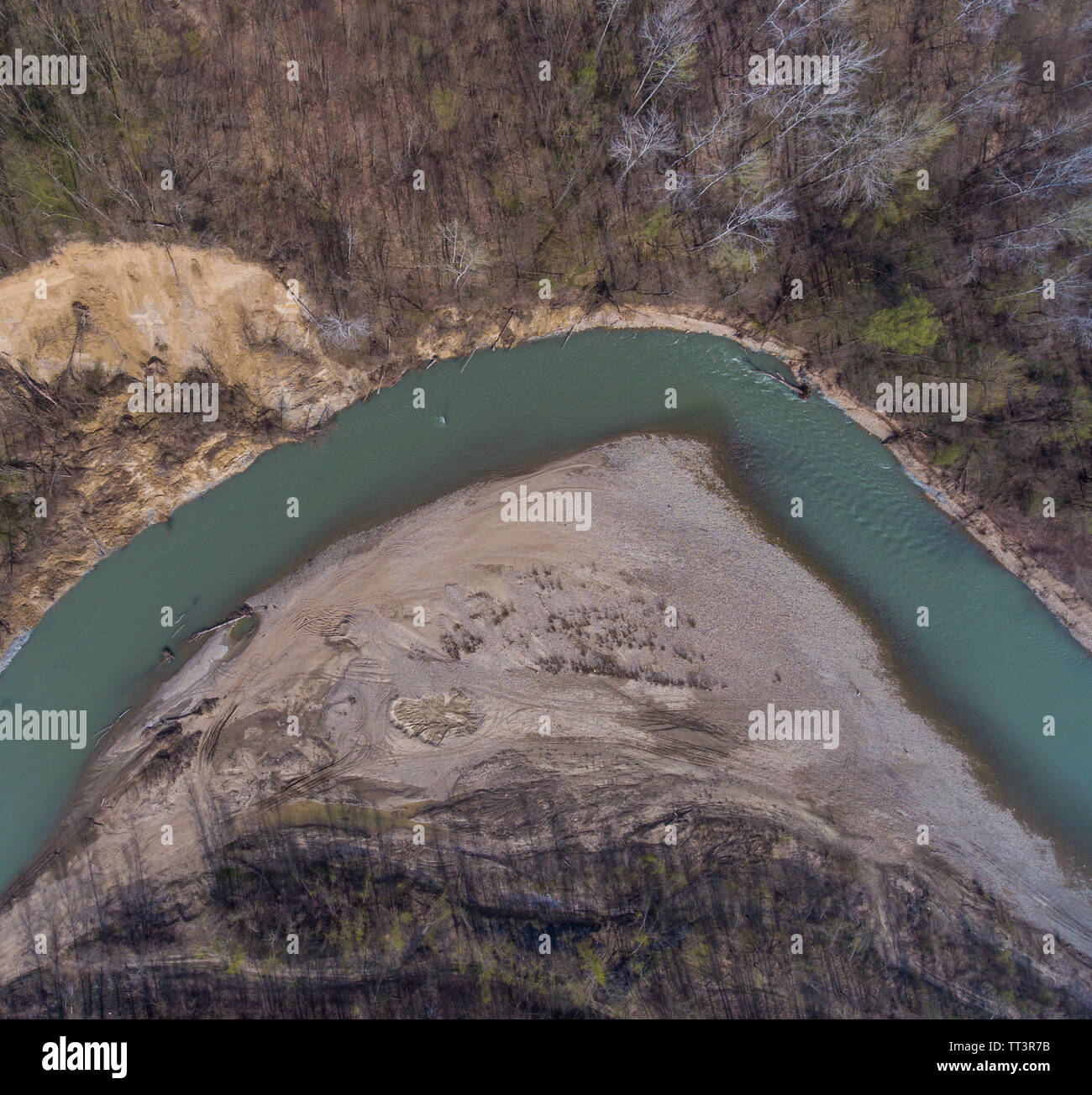 Sinuous river meander hi-res stock photography and images - Alamy