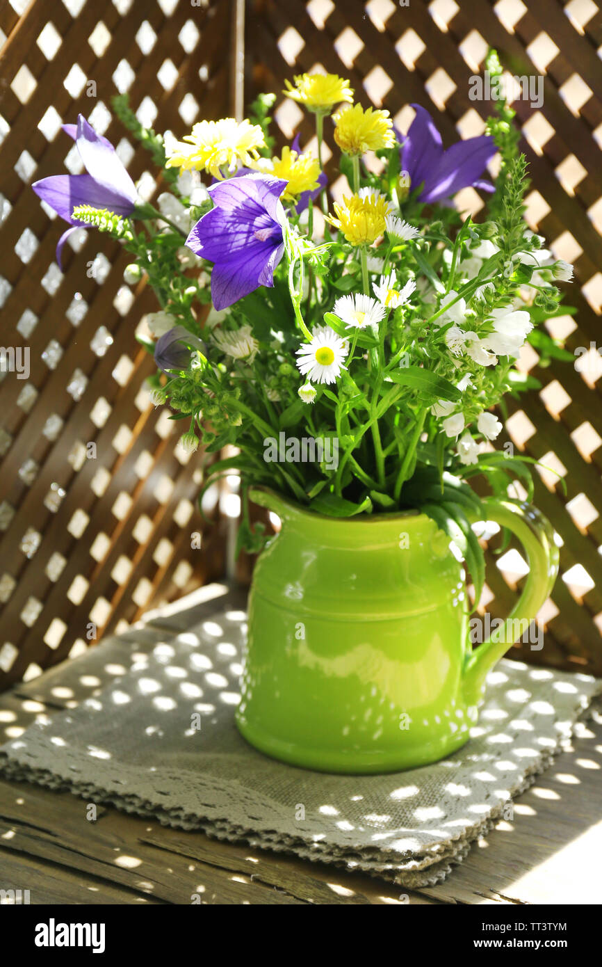 Beautiful flowers in home interior decoration Stock Photo - Alamy