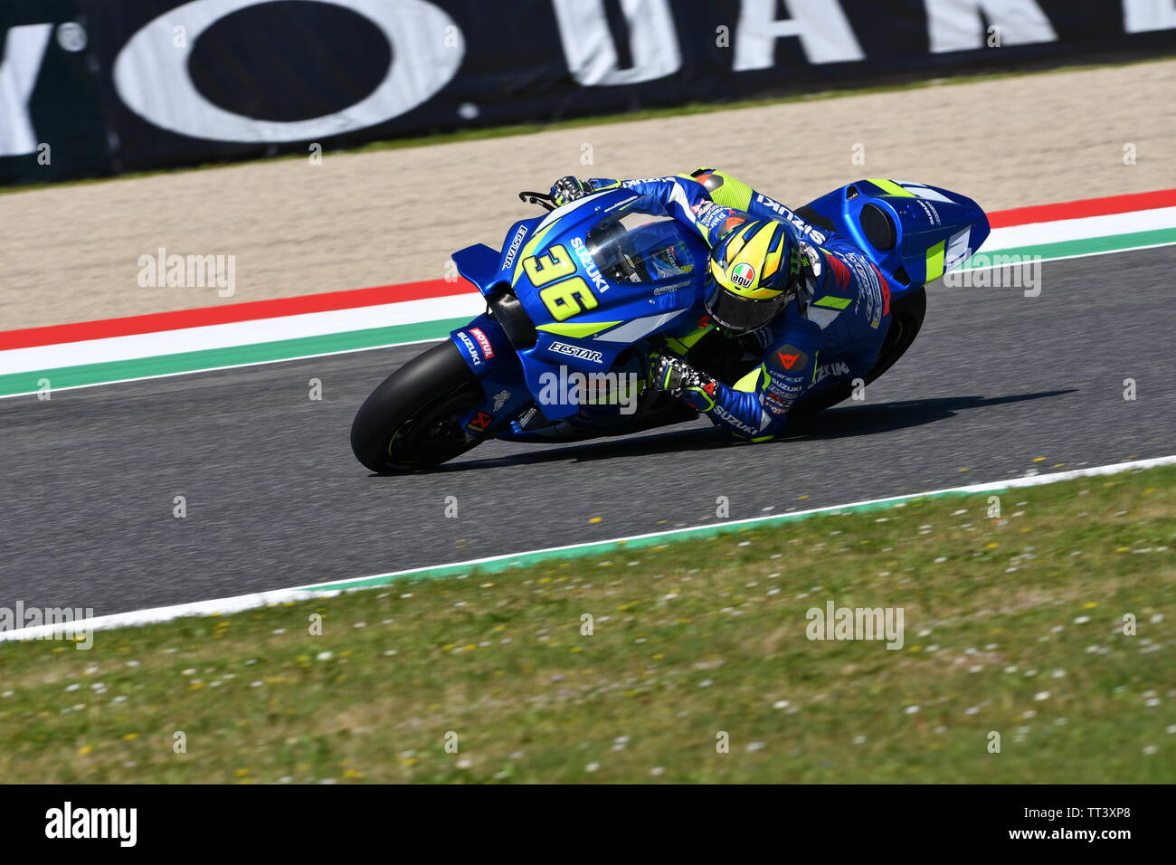 Mugello - Italy, 1 June: Spanish Suzuki Ecstar Team rider Joan Mir in ...