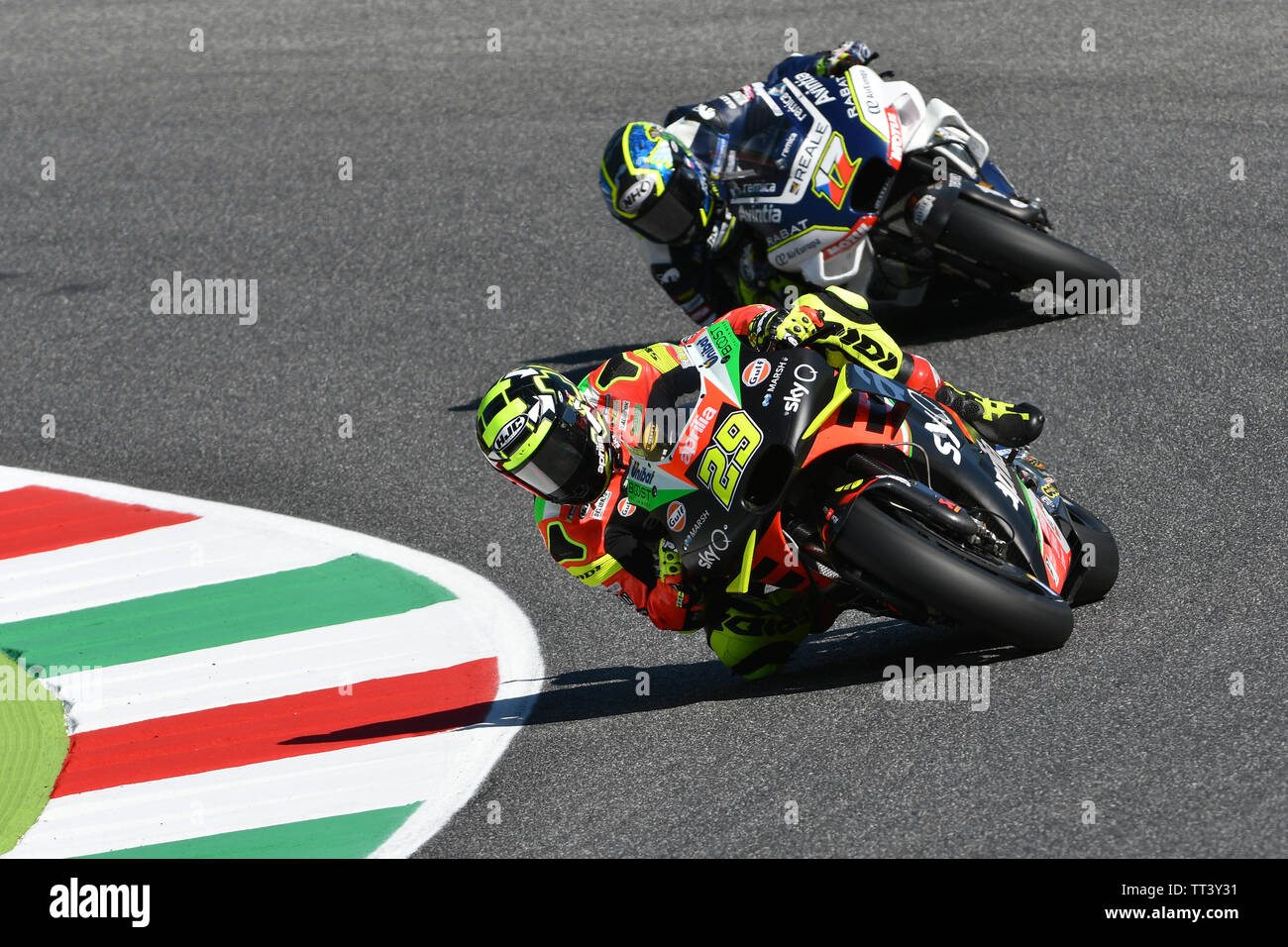 Mugello - Italy, 1 June: Italian Aprilia Racing Team Gresini rider ...