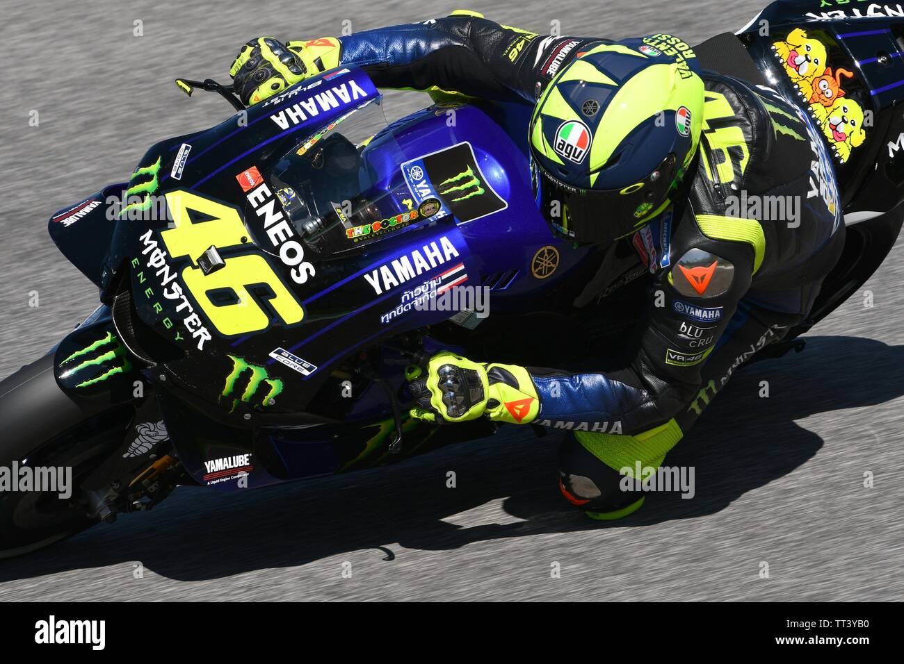 Mugello - Italy, 1 June: Italian Yamaha Factory Racing rider Valentino ...