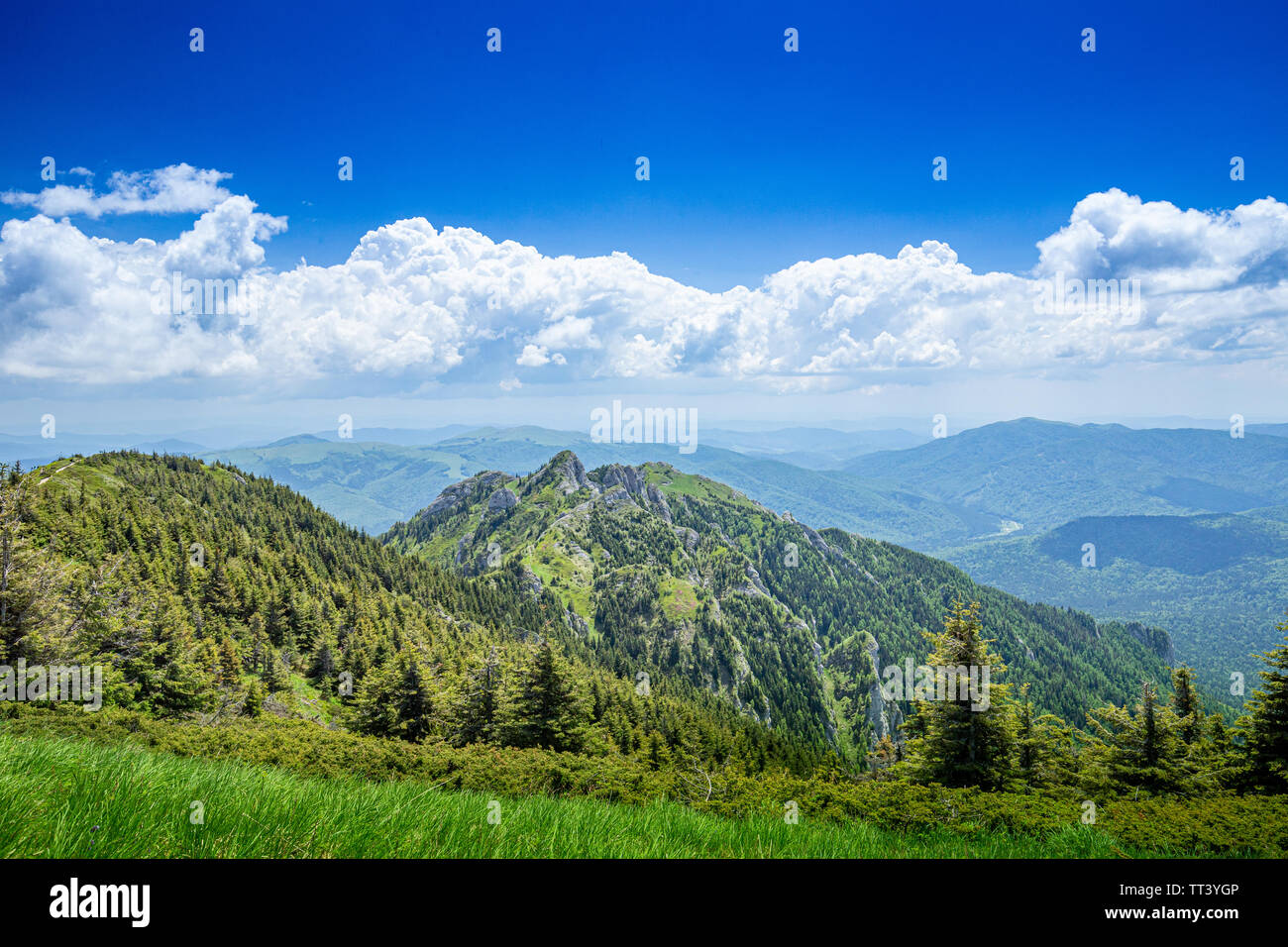 Amazing mountain landscape, natural outdoor travel background Stock ...
