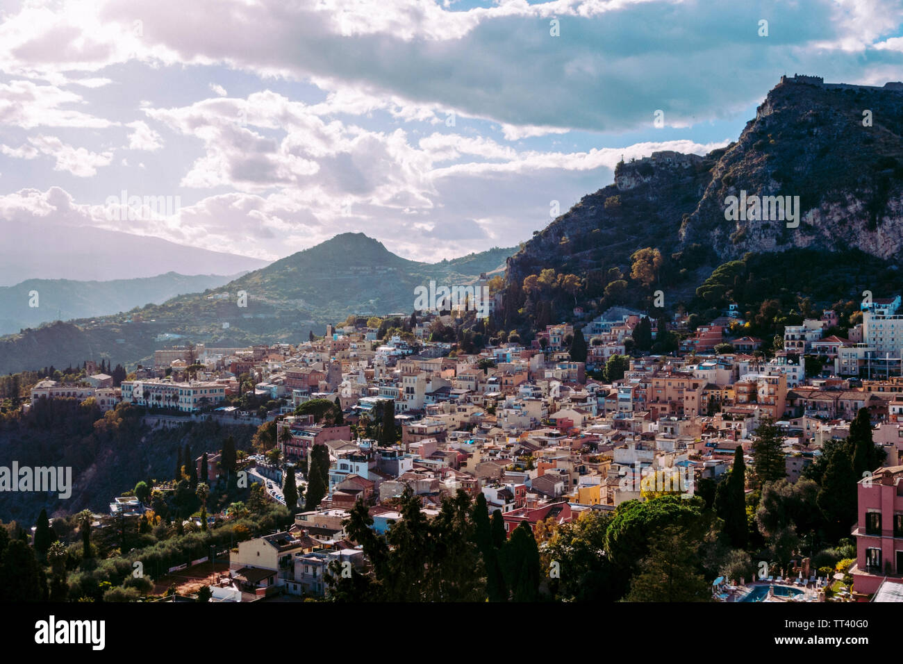 City of Taormina (Siciliy/Italy Stock Photo - Alamy