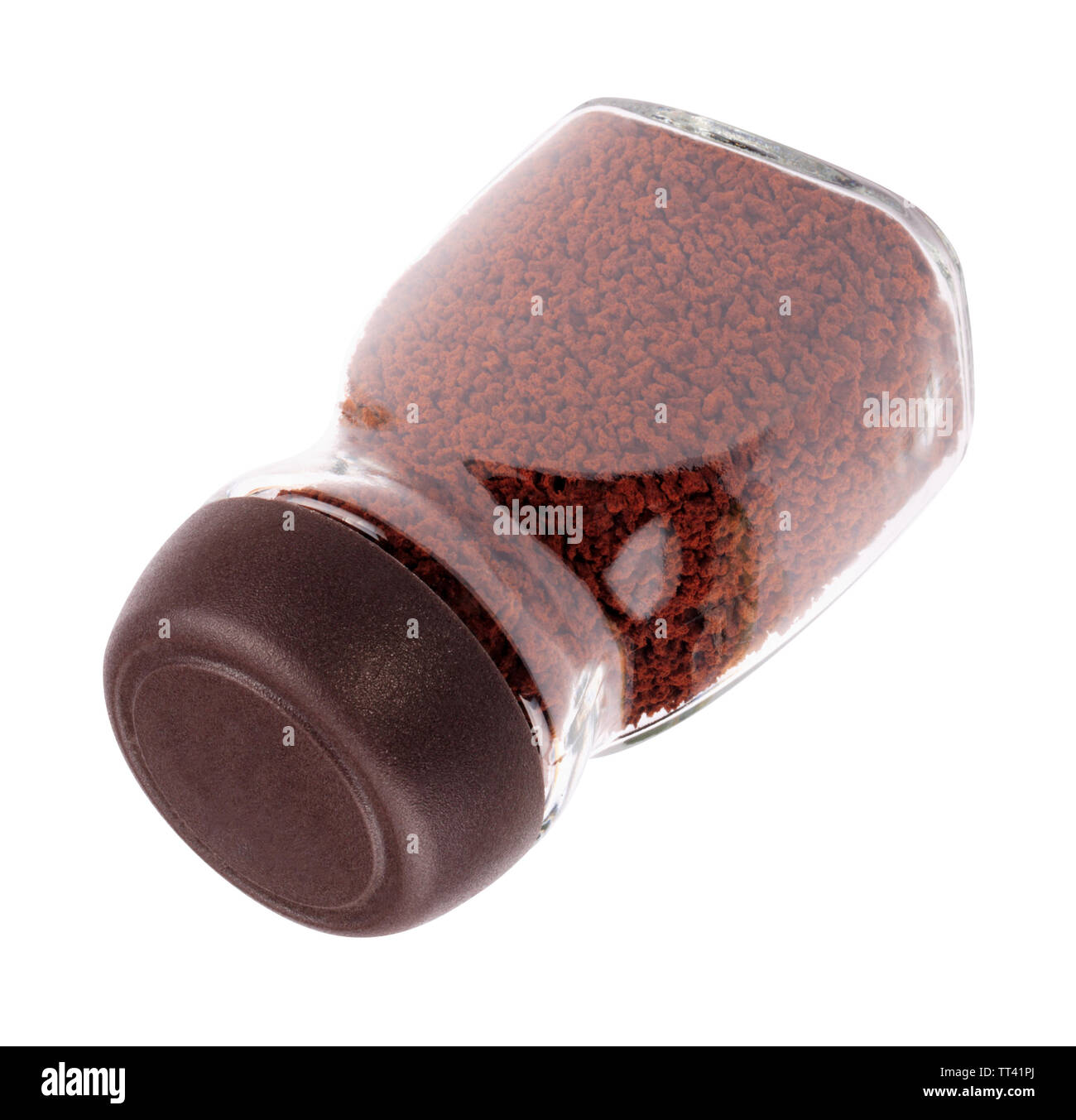 Jar of Instant Coffee Isolated Stock Photo - Alamy