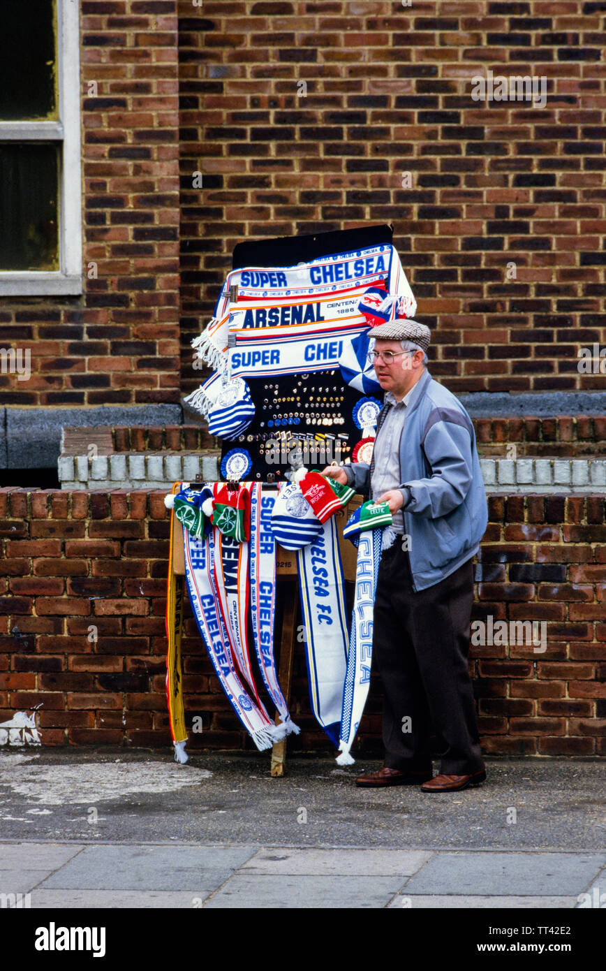Chelsea FC supporters at Chelsea V Millwall football match 4 February ...