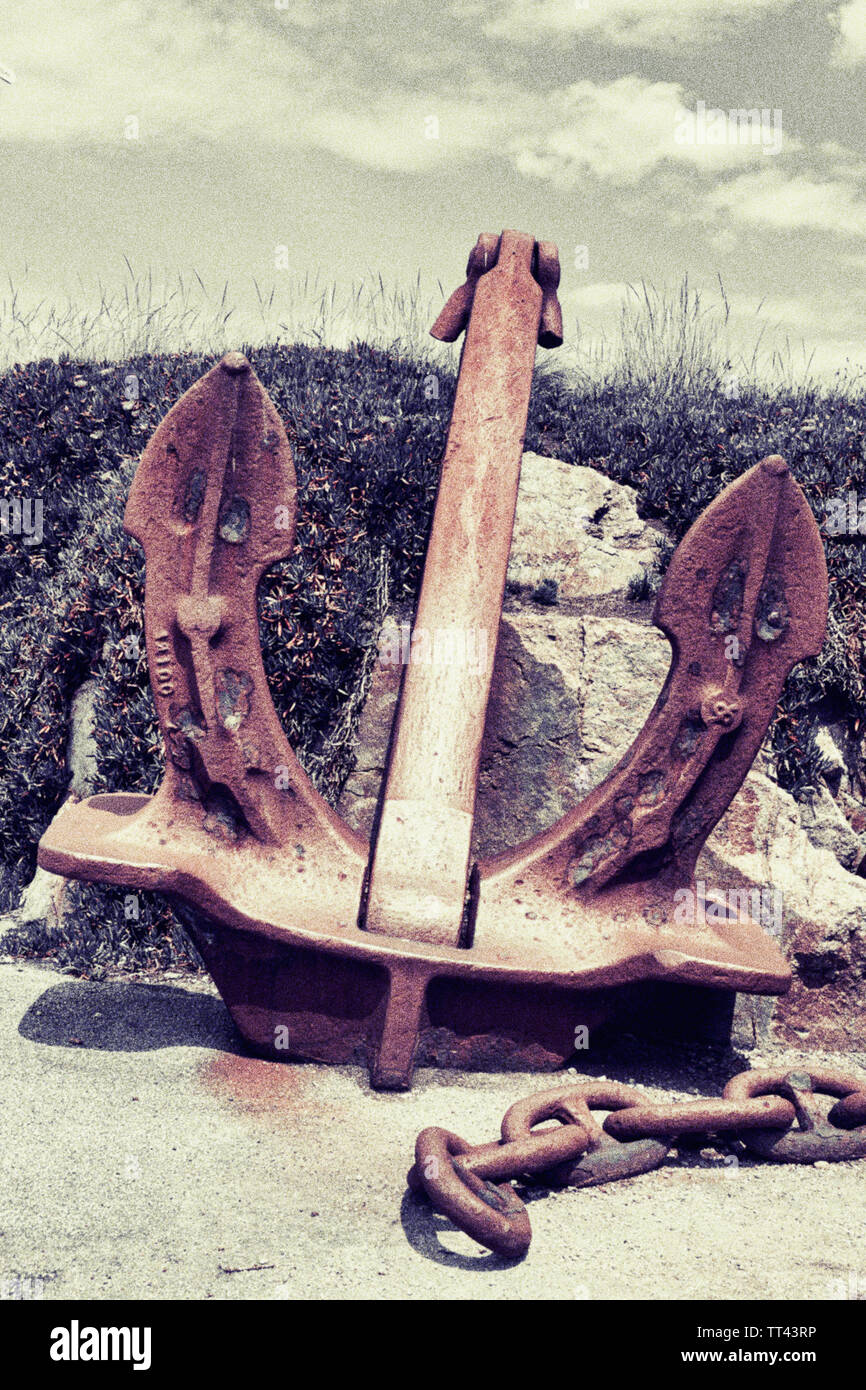 Marine anchor chain hi-res stock photography and images - Alamy