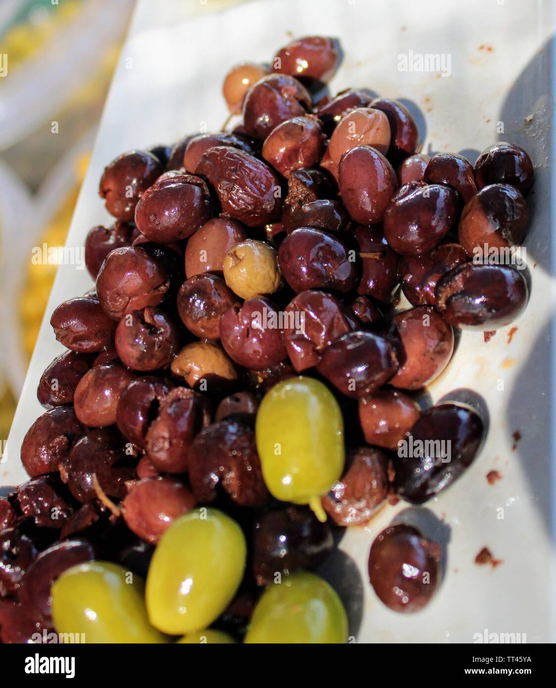 Split olive hi-res stock photography and images - Alamy
