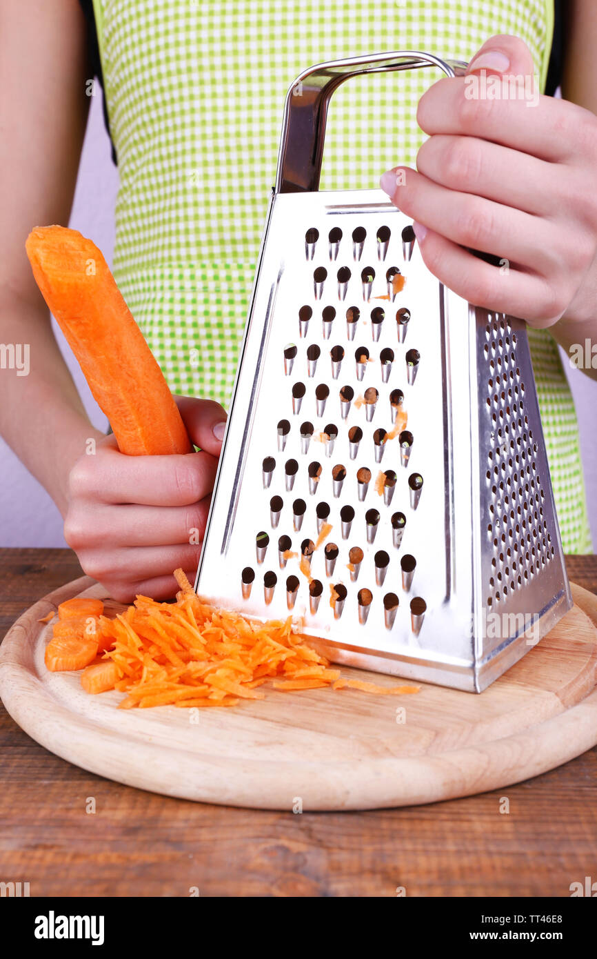Grating carrot hi-res stock photography and images - Alamy
