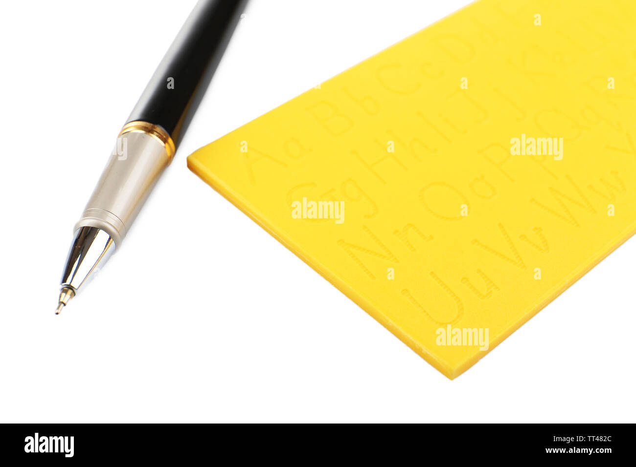 Writing trainer for children, close up Stock Photo - Alamy