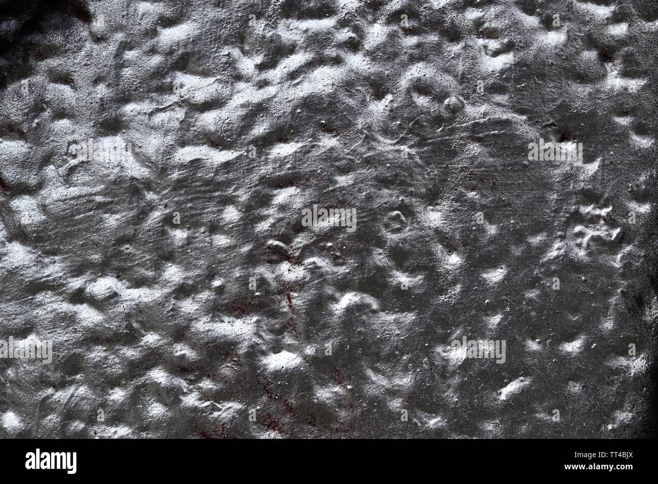 Detailed close up of a structured concrete wall with some cracks Stock ...