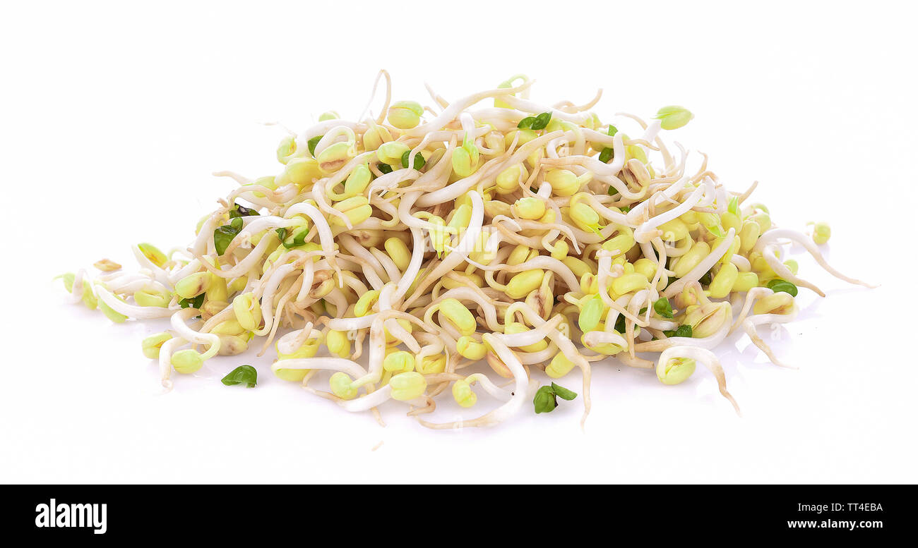 Bean sprouts Cut Out Stock Images & Pictures - Alamy