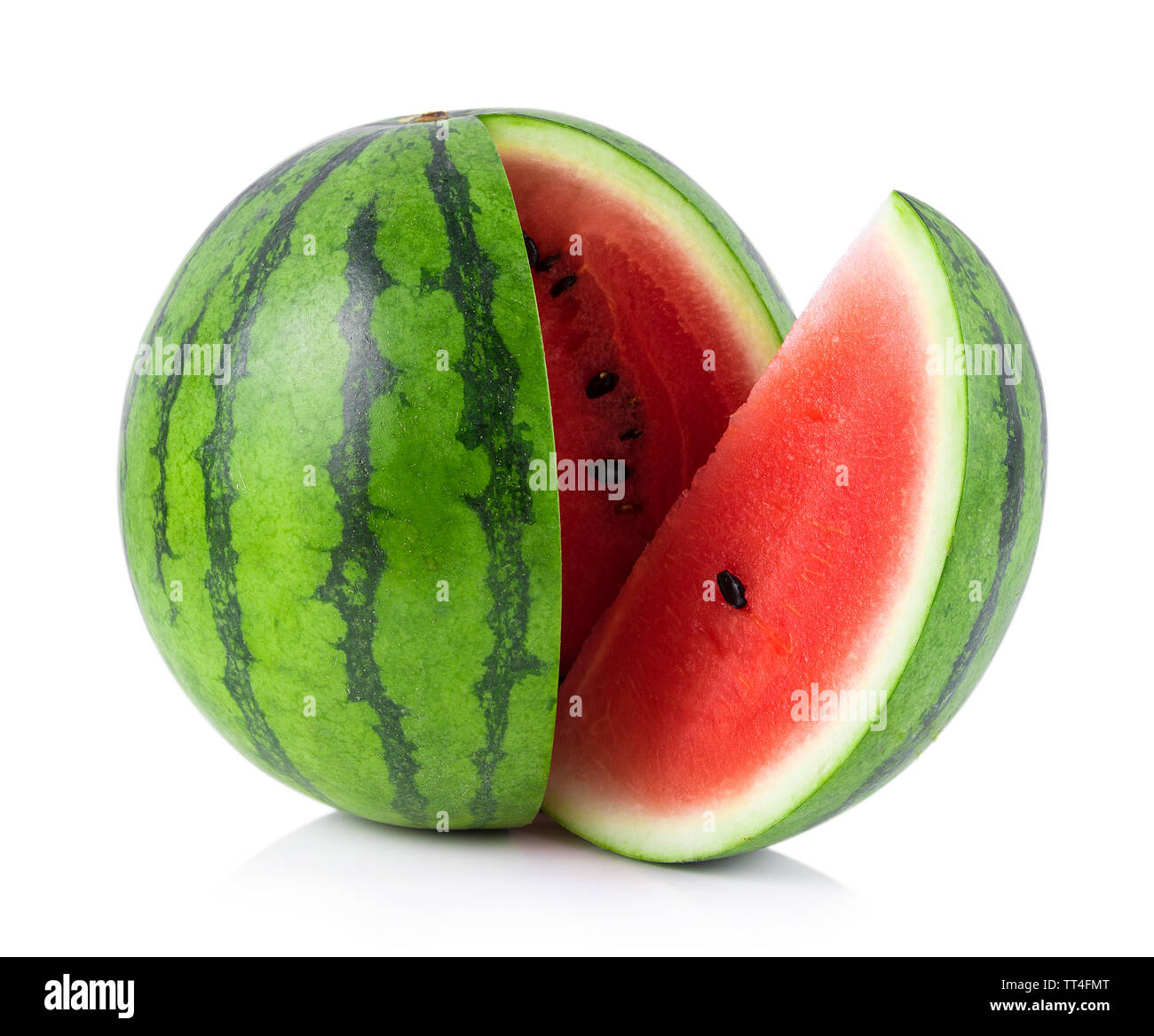 watermelon isolated on white background Stock Photo - Alamy