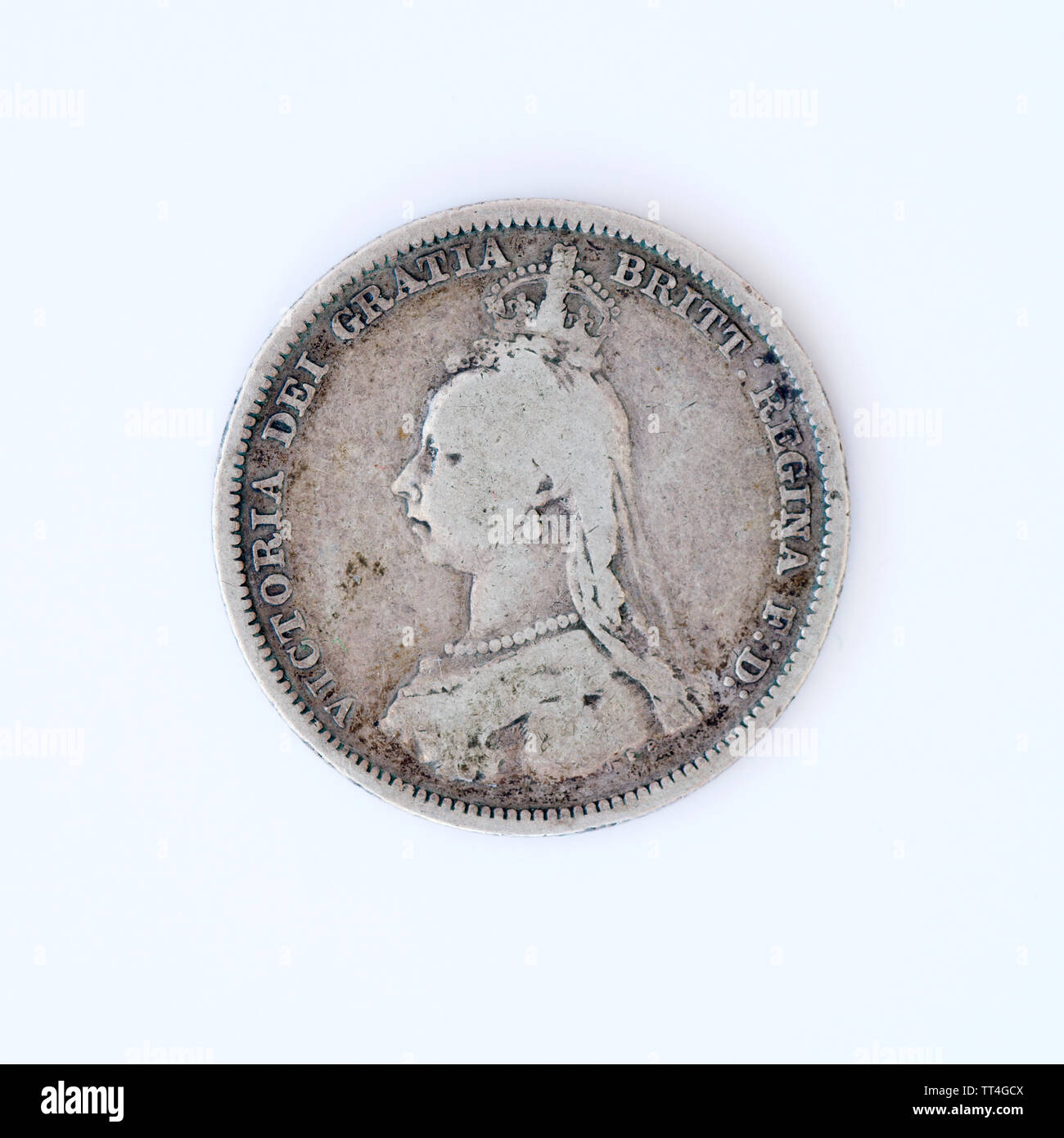 Queen victoria coin hi-res stock photography and images - Alamy