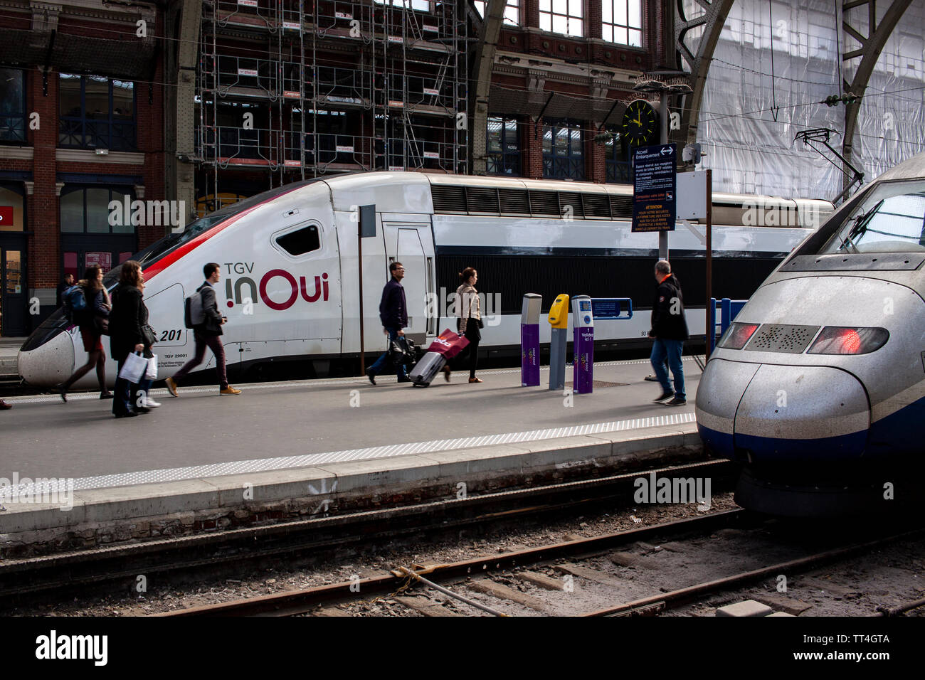 Lille europe tgv station hi-res stock photography and images - Alamy