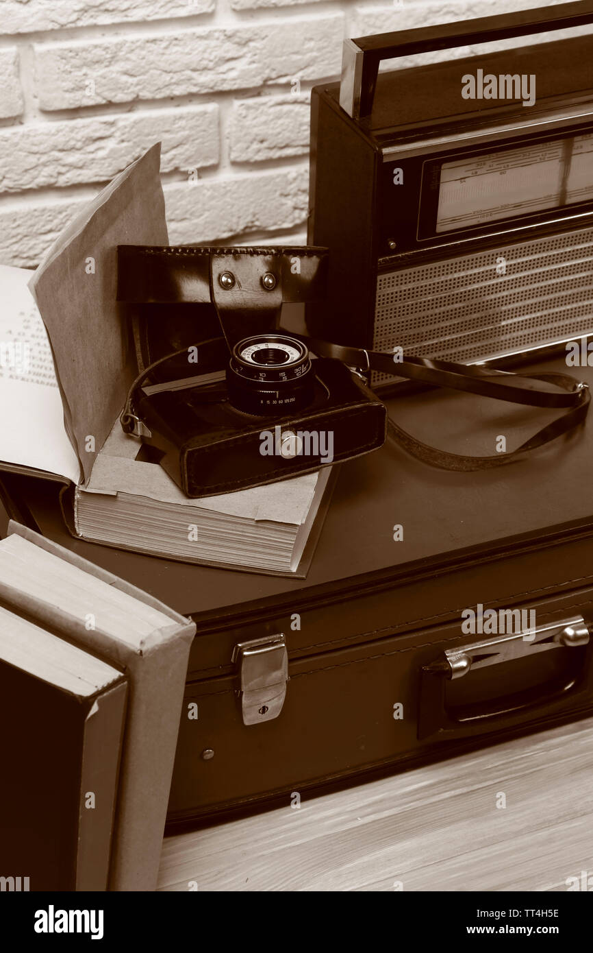 Retro things, close up Stock Photo - Alamy