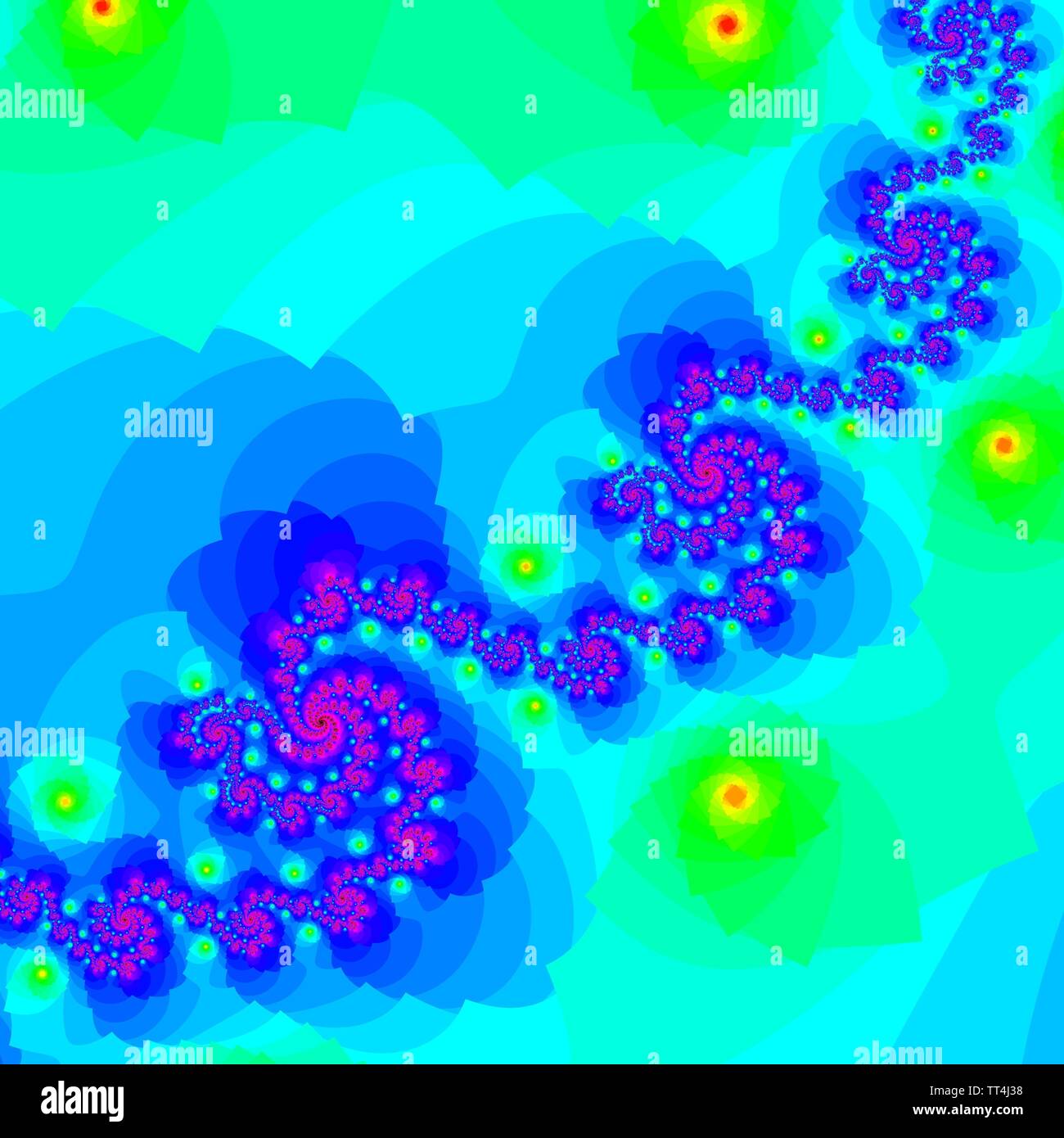 An image created using computer graphics of a mathematical object ...