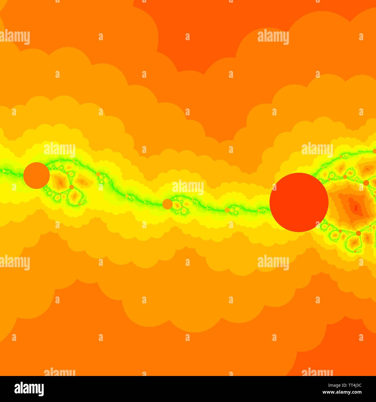 An image created using computer graphics of a mathematical object ...