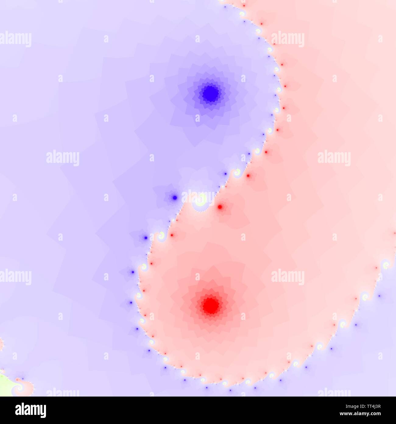 An image created using computer graphics of a mathematical object ...