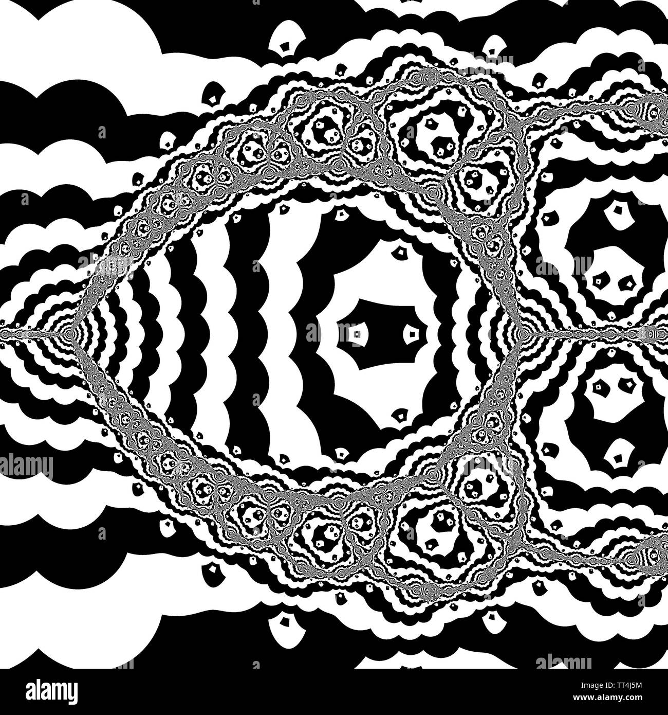 An image created using computer graphics of a mathematical object ...