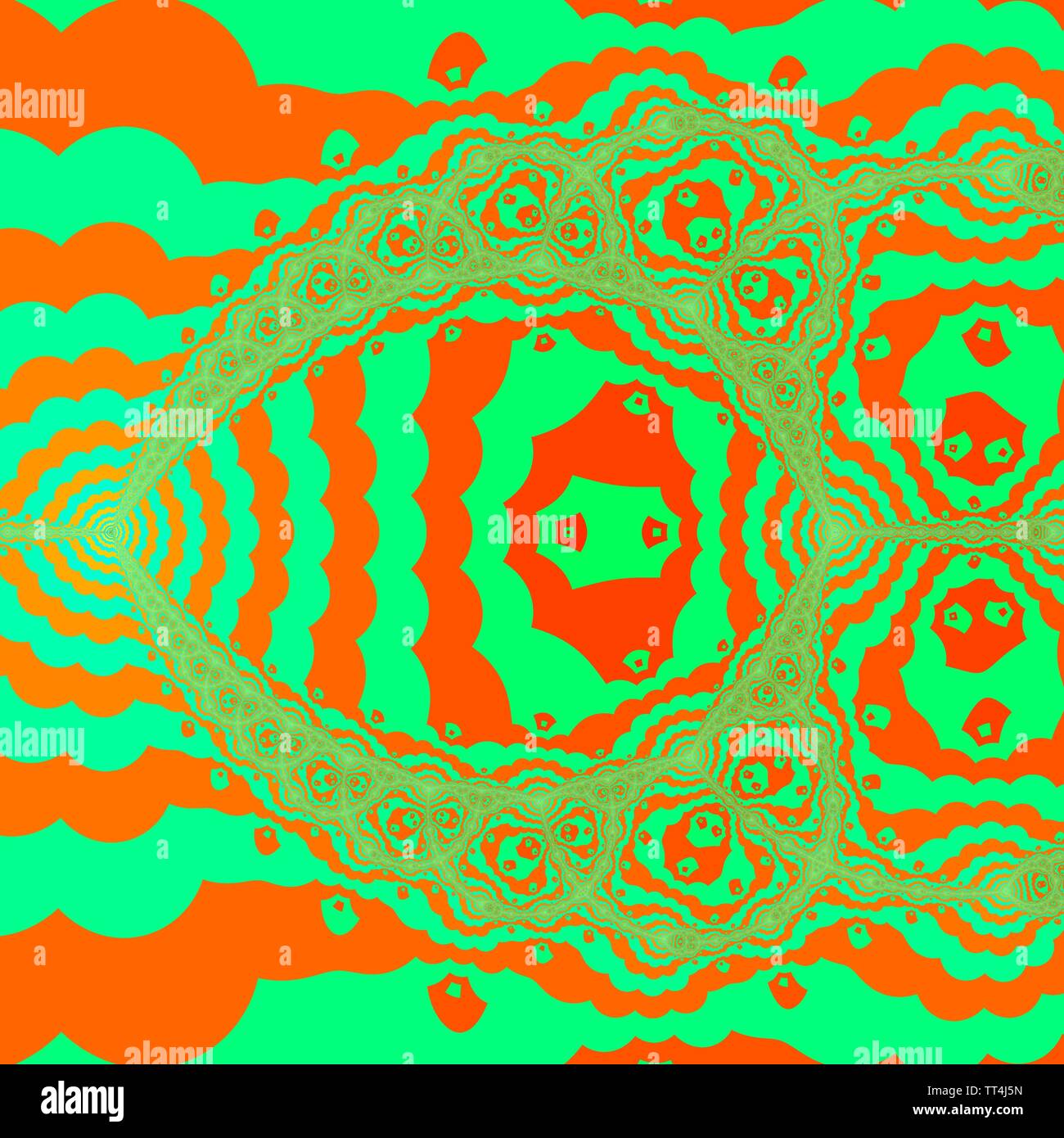 An image created using computer graphics of a mathematical object ...