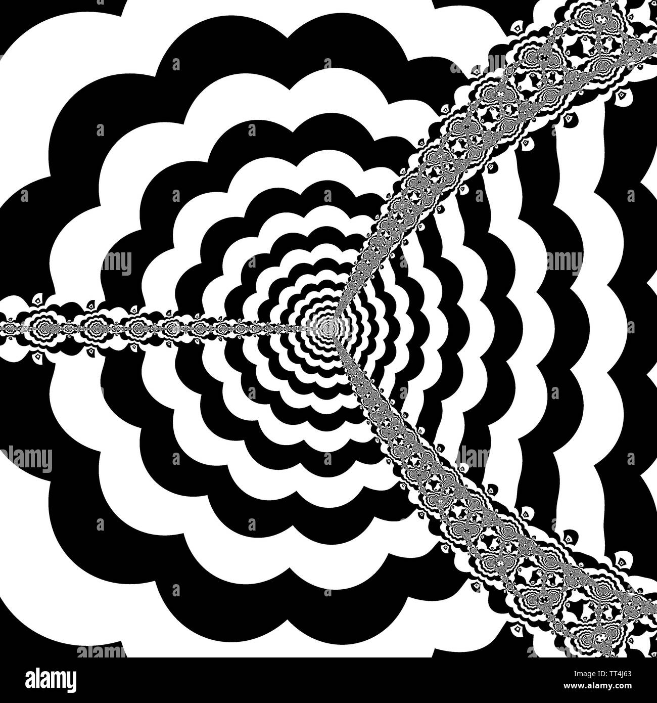 An image created using computer graphics of a mathematical object ...