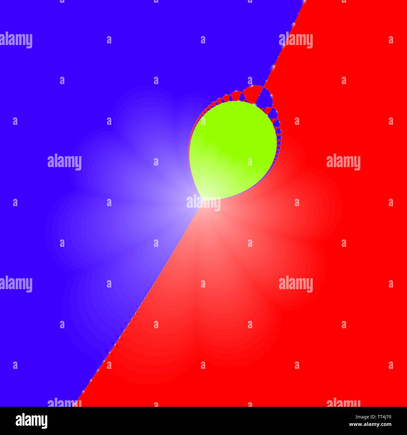 An image created using computer graphics of a mathematical object ...