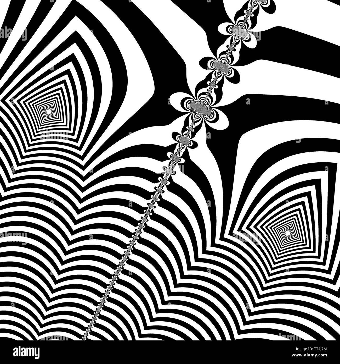 An image created using computer graphics of a mathematical object ...