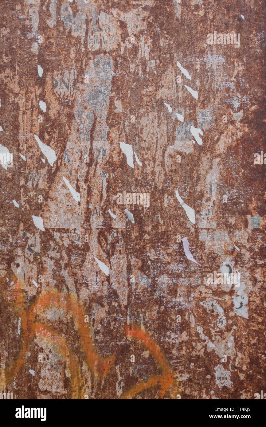 Rusty metal texture background for interior exterior decoration and ...
