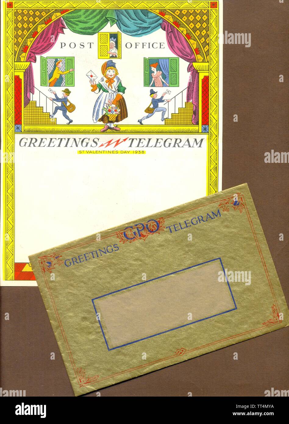 Telegram delivery hi-res stock photography and images - Alamy