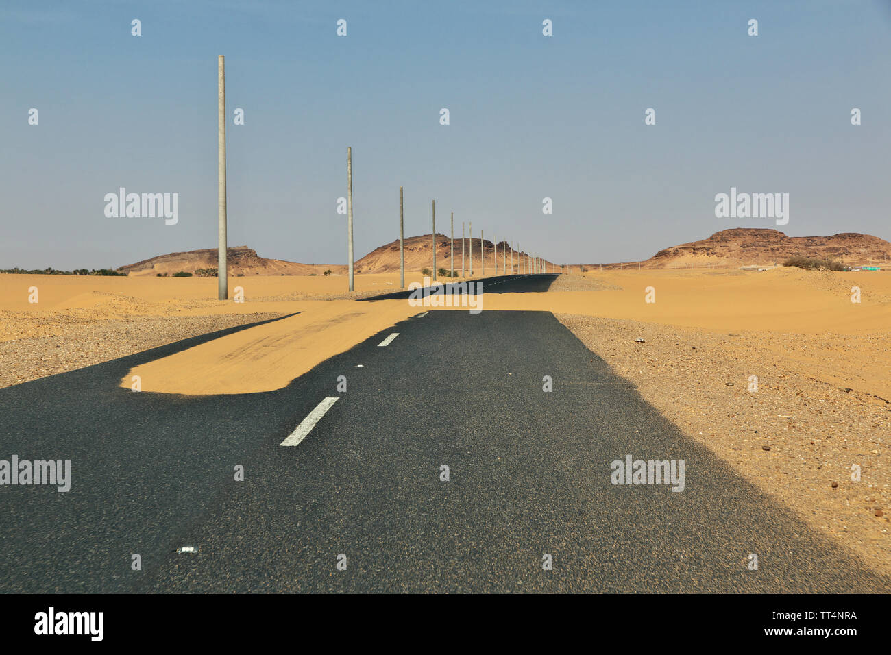 Sahara desert in Sudan, Africa Stock Photo - Alamy