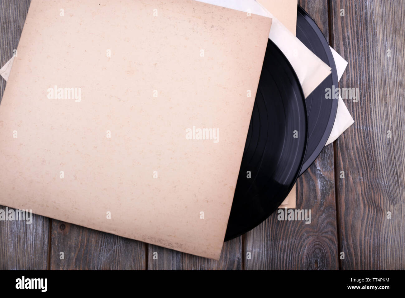 Colour vinyl records background hi-res stock photography and images - Alamy