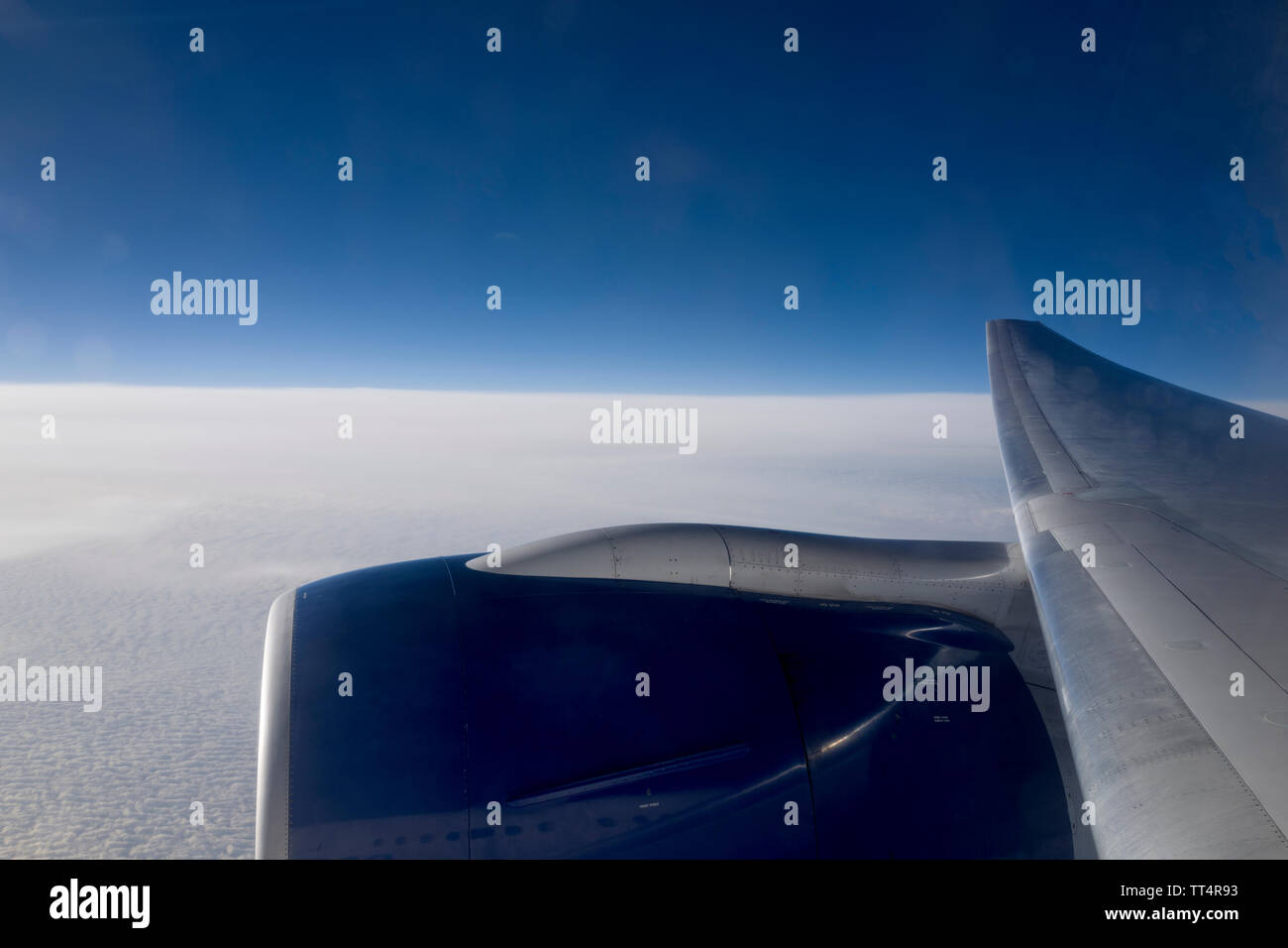 Jet Engine and wing of a British Airways Boeing 777 Stock Photo - Alamy
