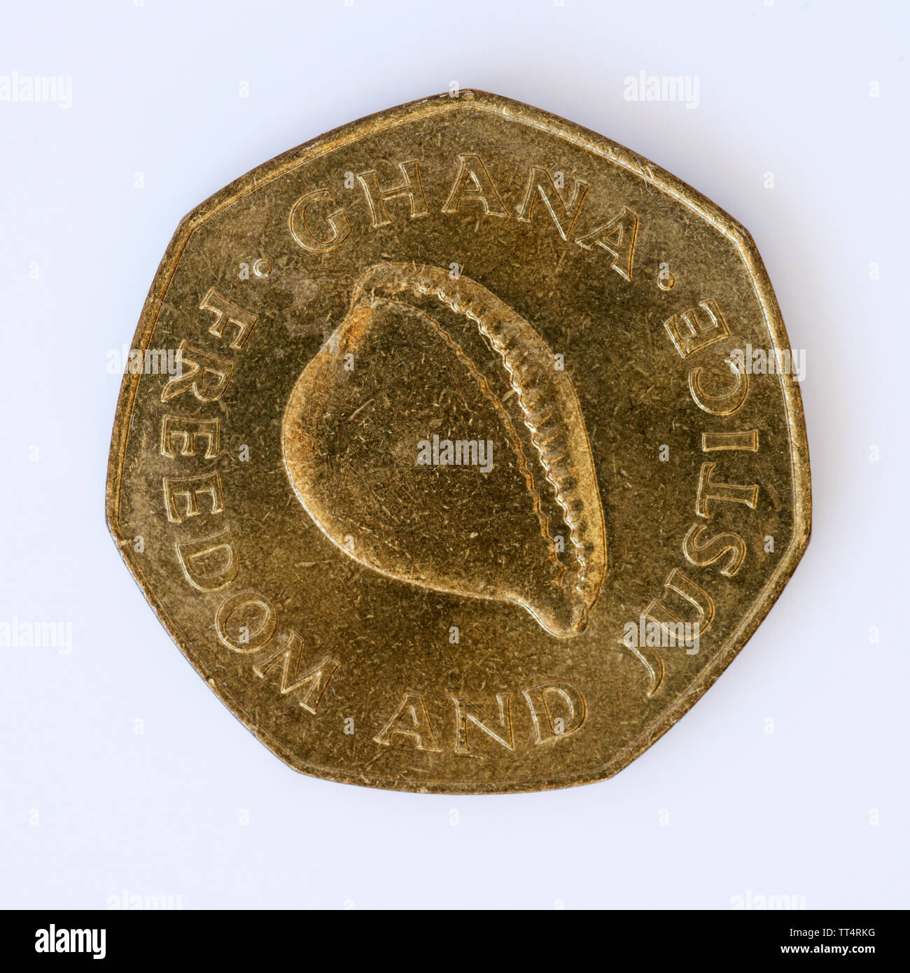 Ghana 1 Cedi Coin - 1979 Stock Photo - Alamy
