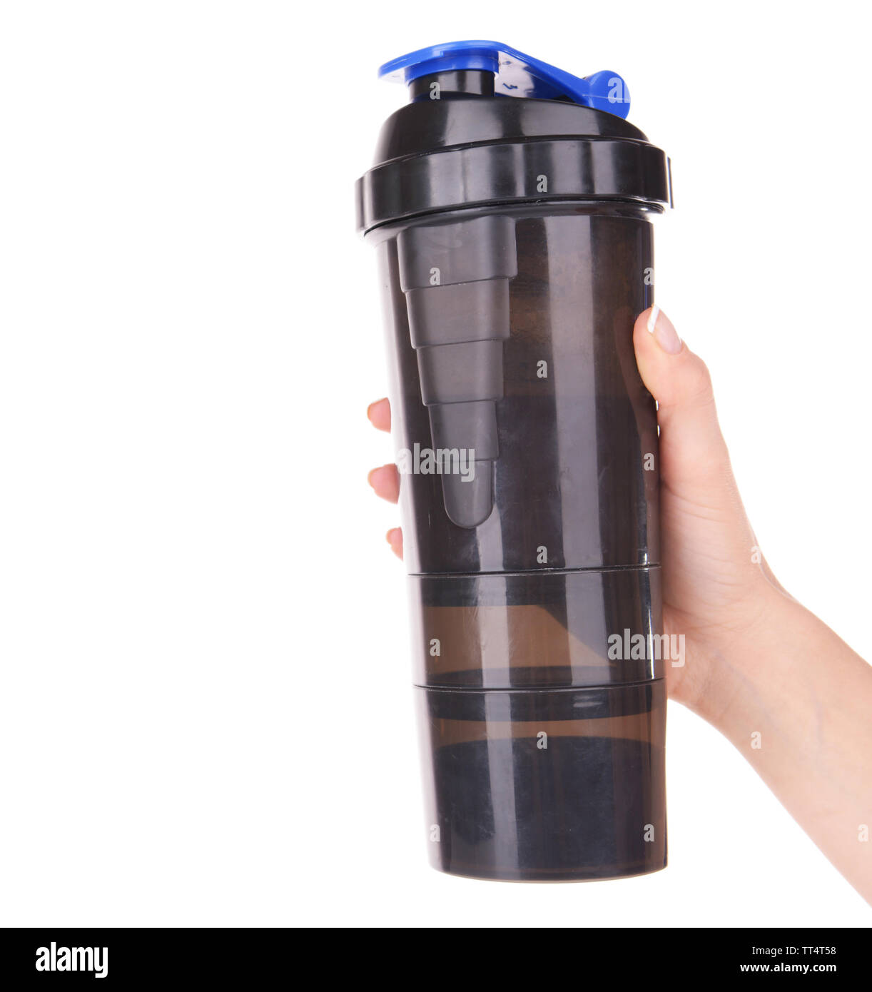 Hand holding plastic container tasty hi-res stock photography and ...