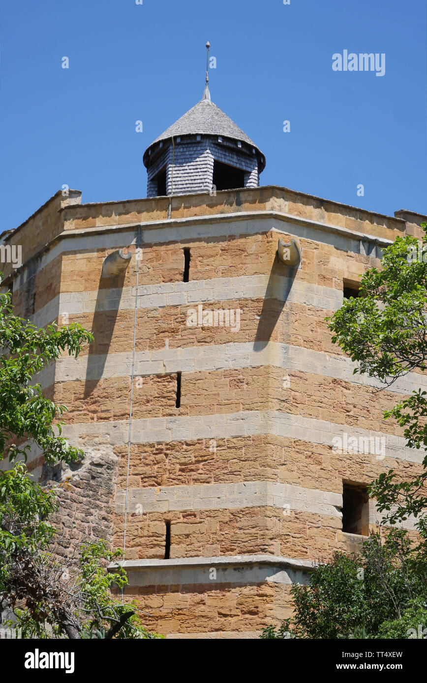 Castle, Trévoux, Rhône, AURA region, France Stock Photo - Alamy