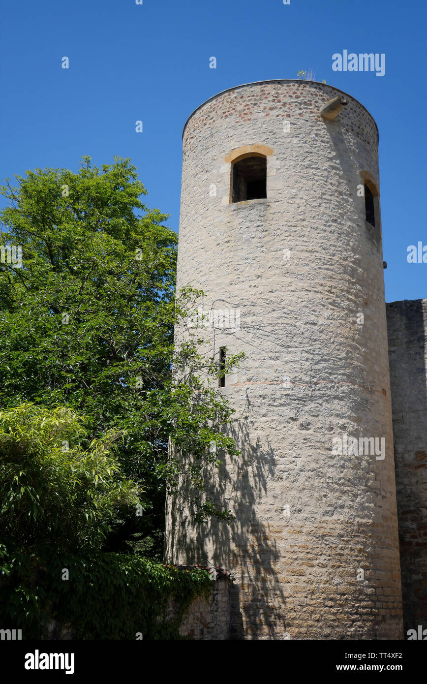Castle, Trévoux, Rhône, AURA region, France Stock Photo - Alamy
