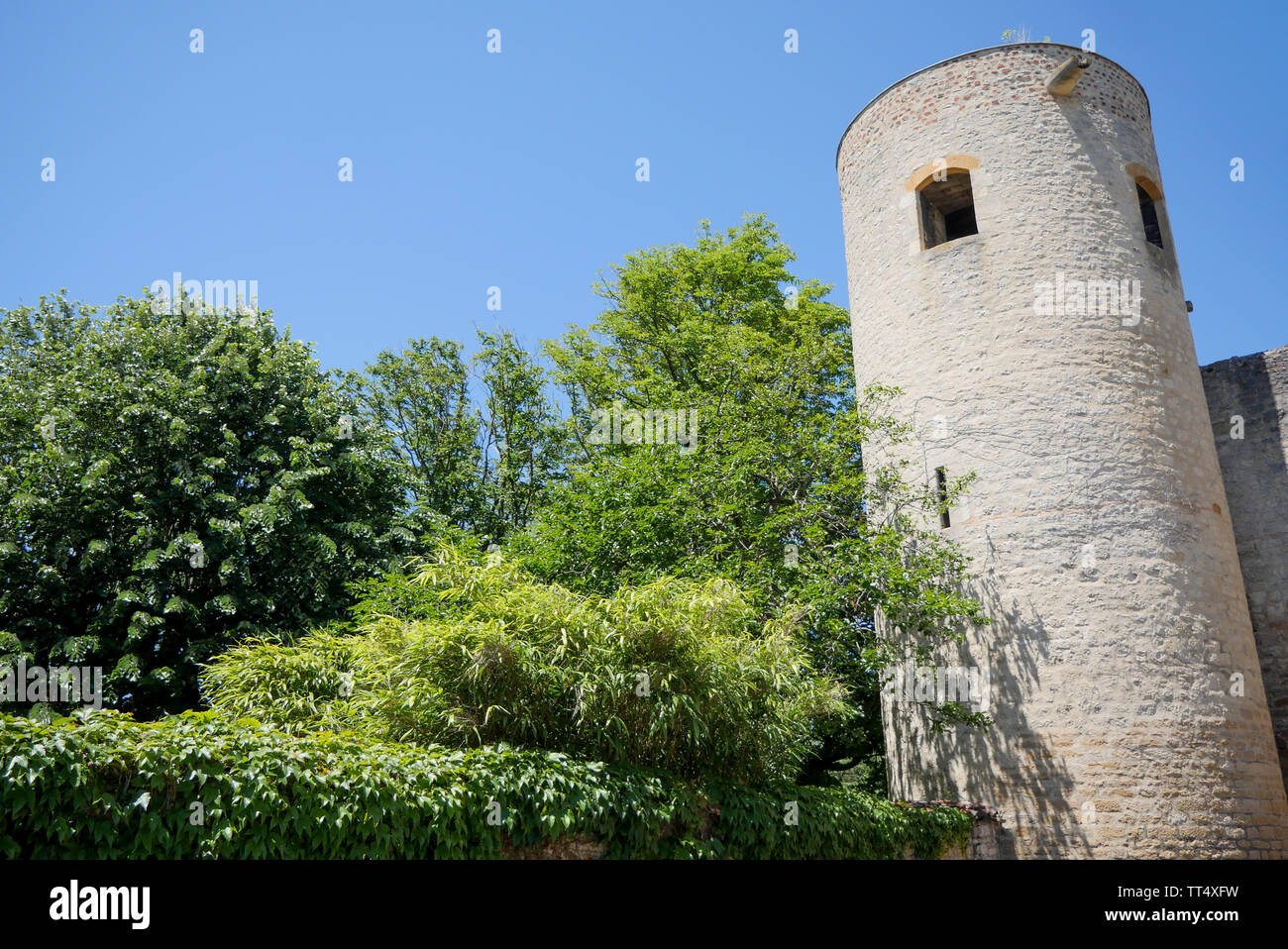 Castle, Trévoux, Rhône, AURA region, France Stock Photo - Alamy