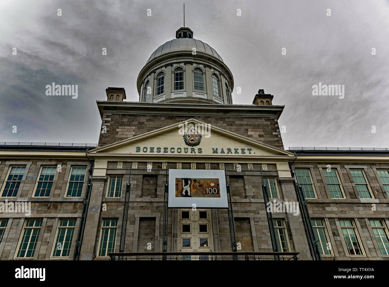 Views of Bonsecours Market in Old Montreal Stock Photo - Alamy